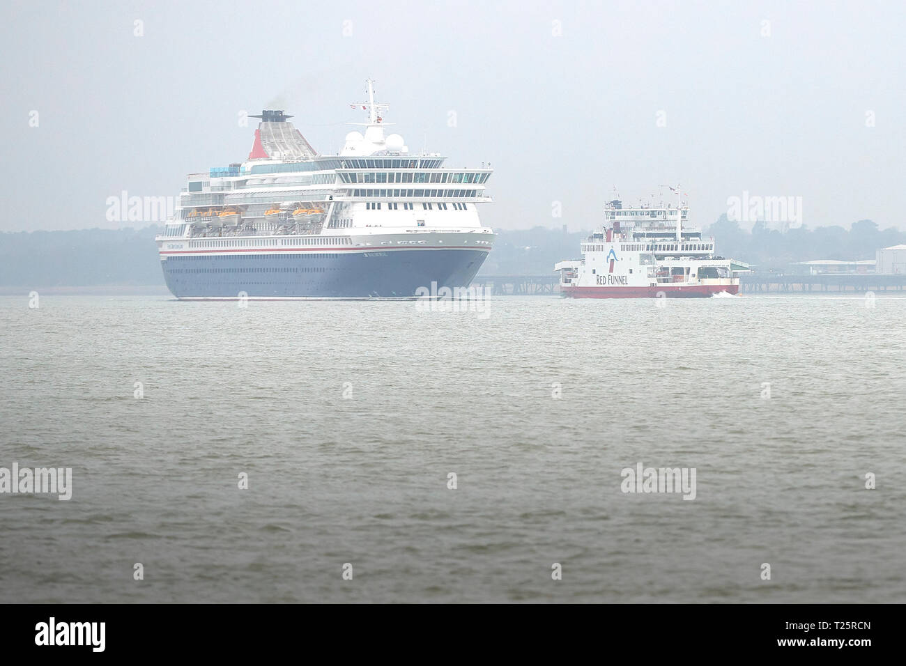The FRED OLSEN CRUISE LINES, Cruise Ship, BALMORAL, Underway, Departing ...