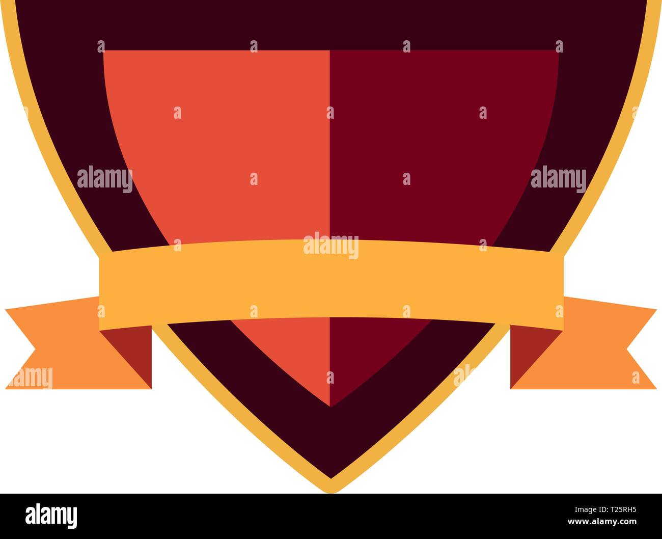 emblem badge empty template on white background vector illustration ...