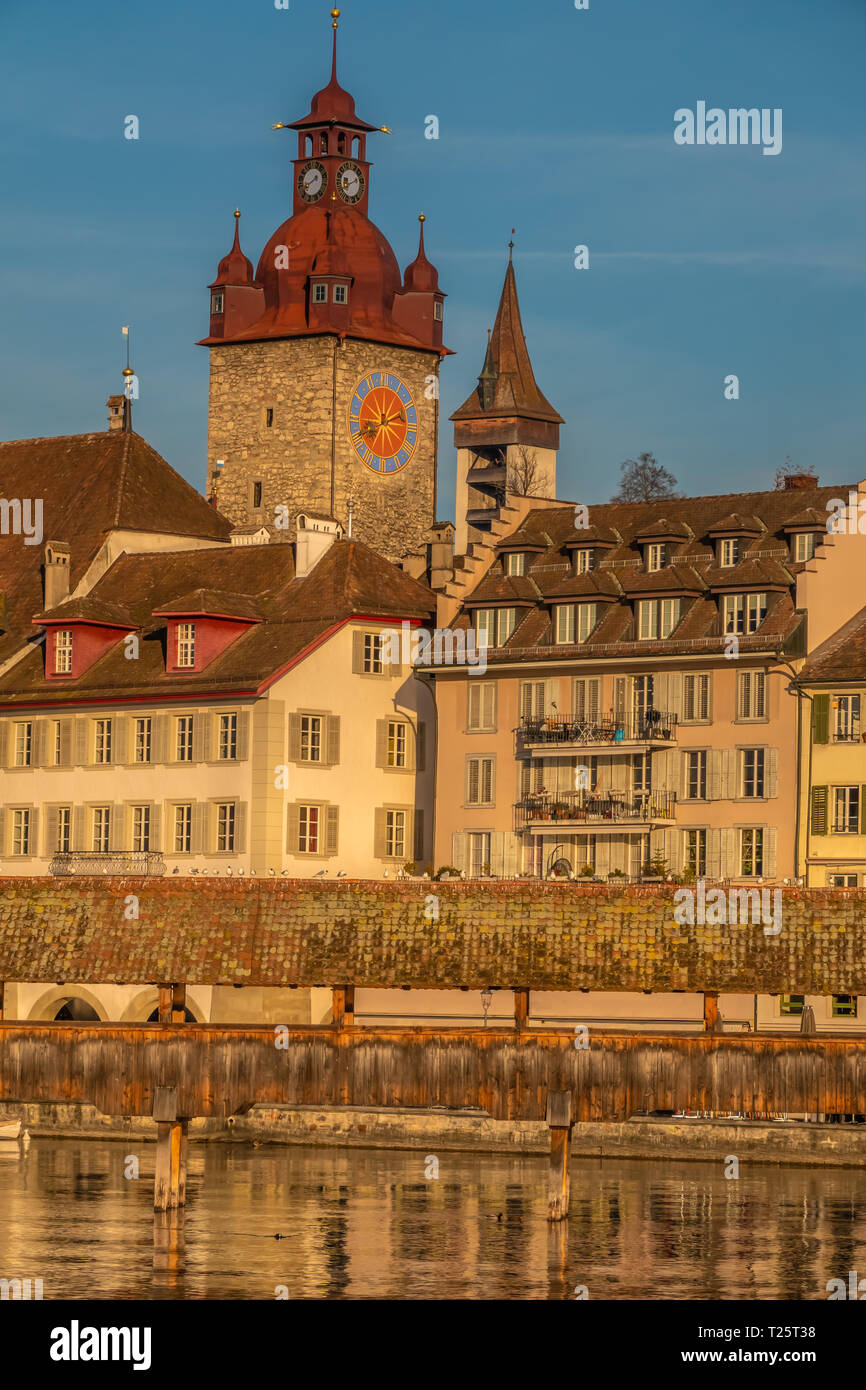 Lucerne luzern largest city hi-res stock photography and images - Alamy