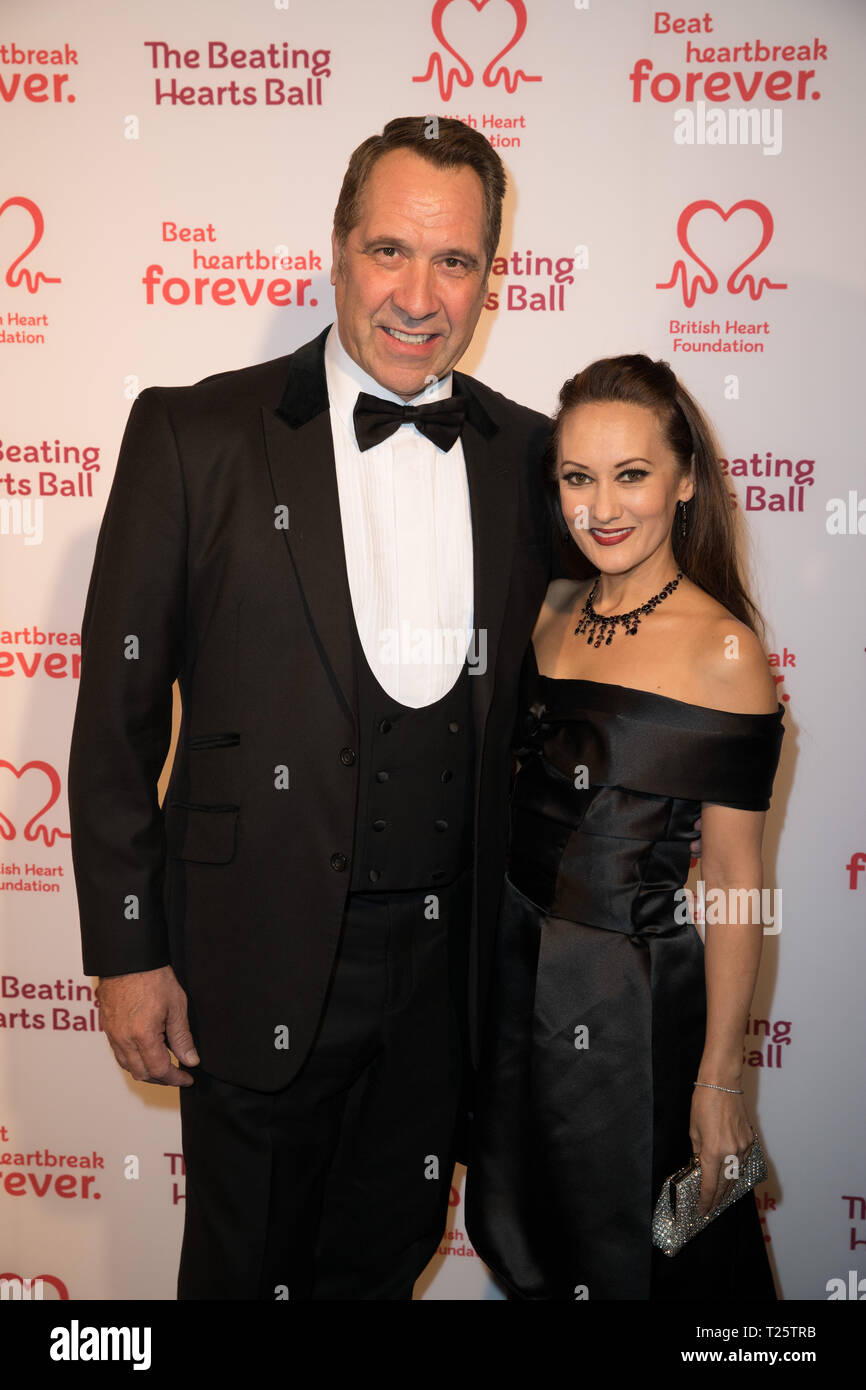 Guests attend annual ball to celebrate the British Heart Foundation's ...