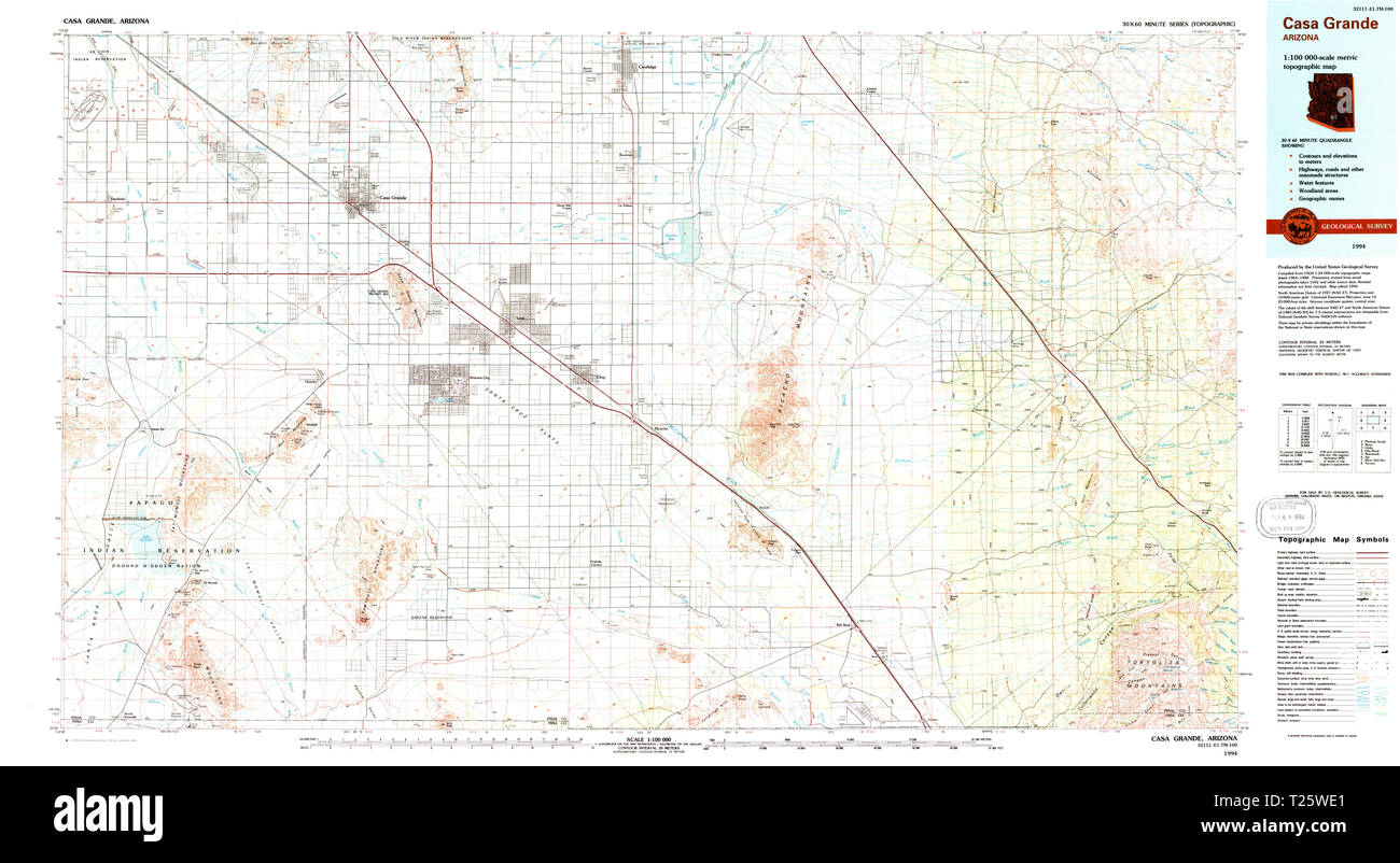 Casa grande map hi-res stock photography and images - Alamy