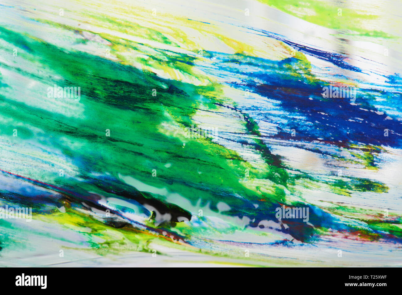 Abstract paint scratches isolated on white background Stock Photo - Alamy