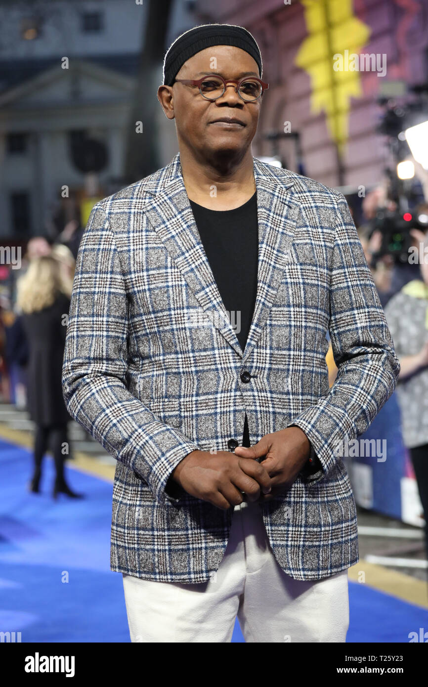 The European Gala of Captain Marvel held at the Curzon Mayfair ...