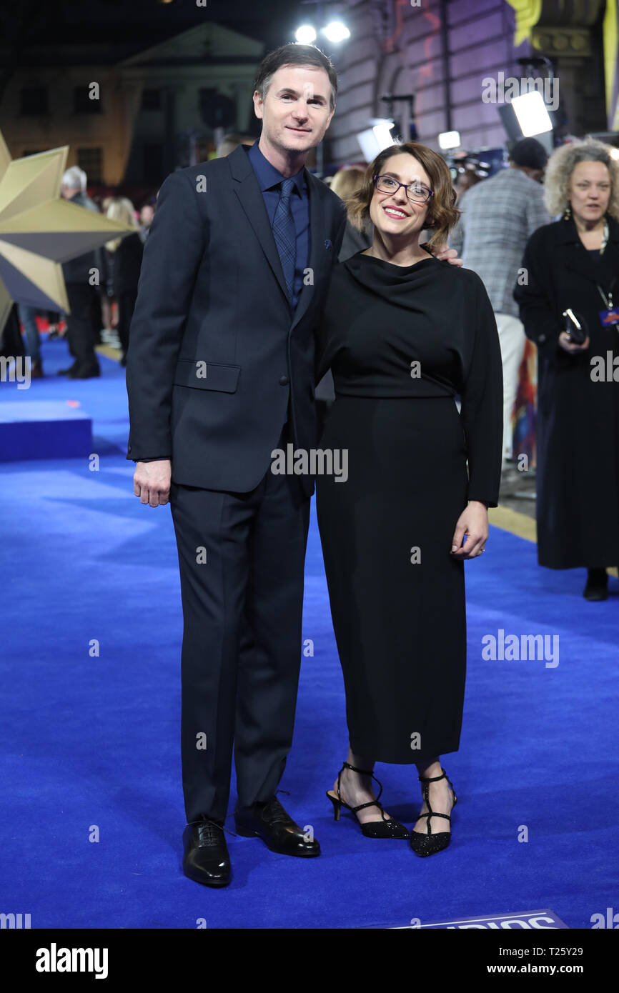 The European Gala of Captain Marvel held at the Curzon Mayfair ...