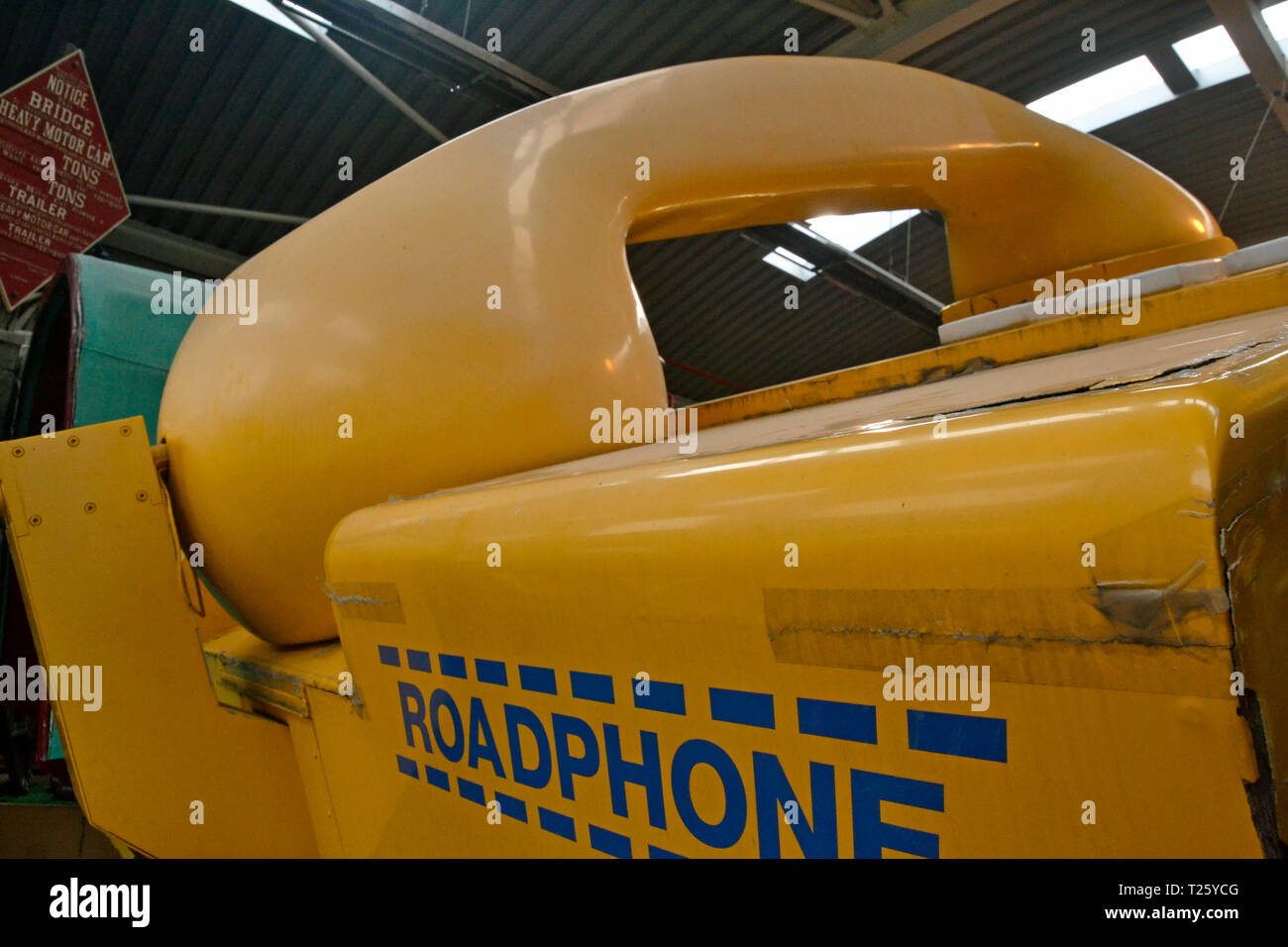 British Telecom promotional van in the Hall of Transport at the Milton ...