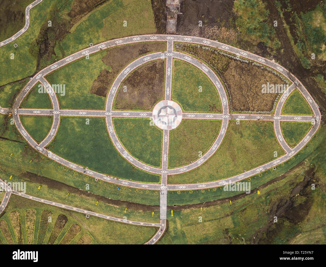 Indonesia, Bali, Bedugul, walkway Stock Photo - Alamy