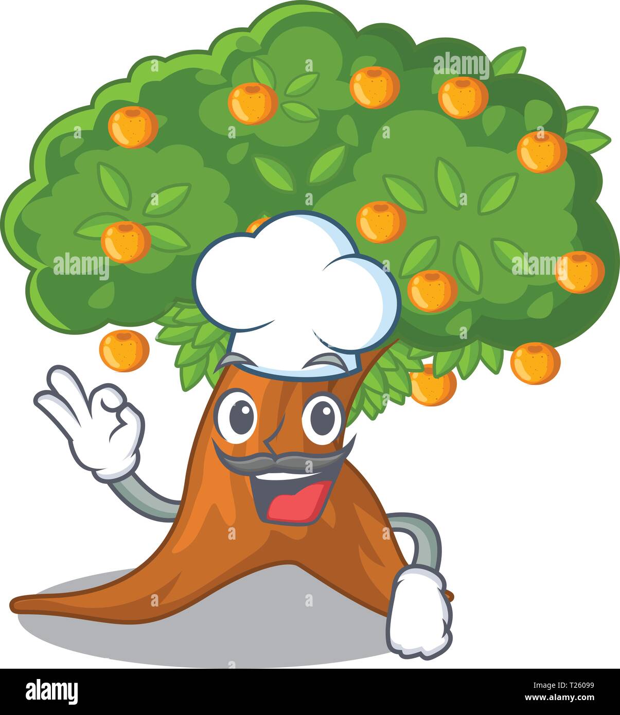 Citrus plantation spain Stock Vector Images - Alamy