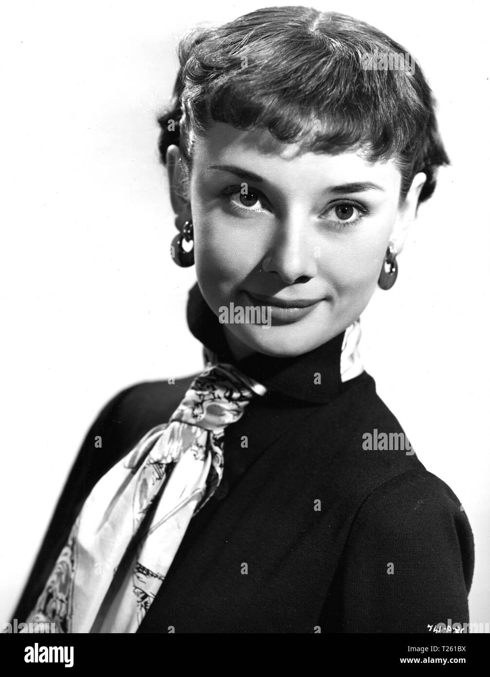 Audrey hepburn 1951 hi-res stock photography and images - Alamy