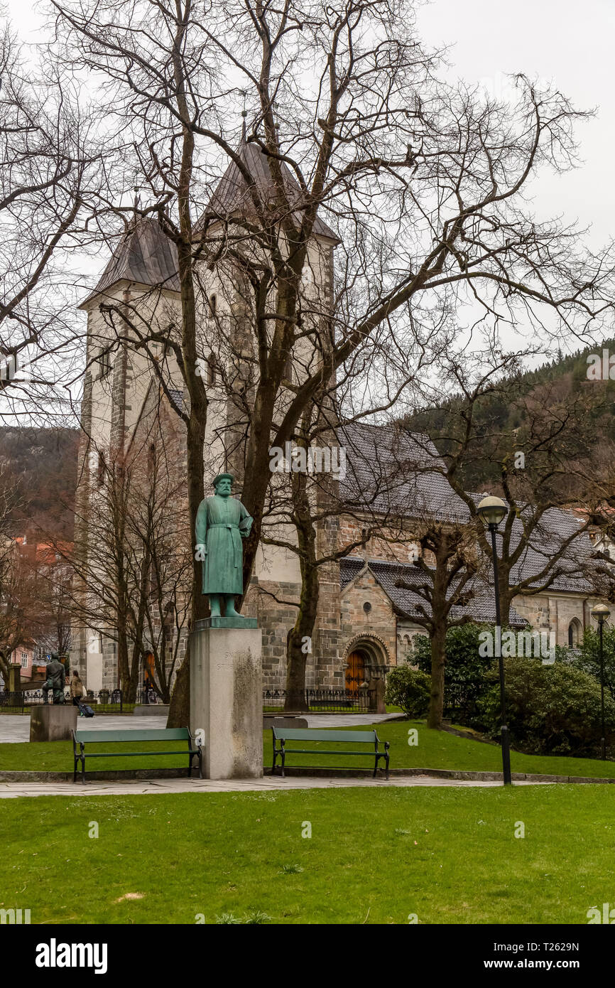 St marys church bergen hi-res stock photography and images - Alamy