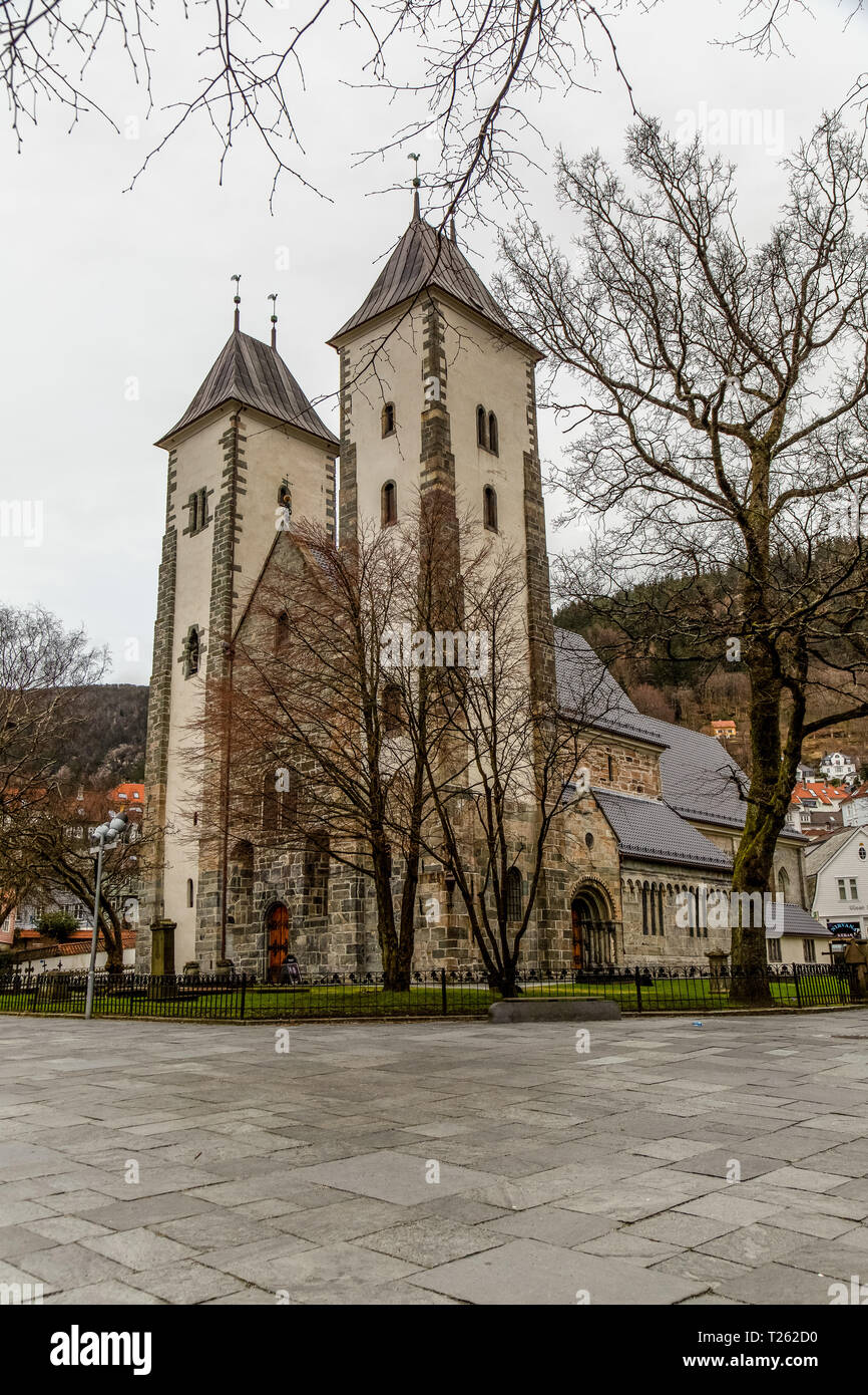 St. Mary's Church in Bergen, Norway Stock Photo - Alamy