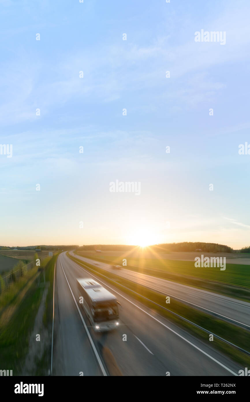 Motion public transport hi-res stock photography and images - Alamy