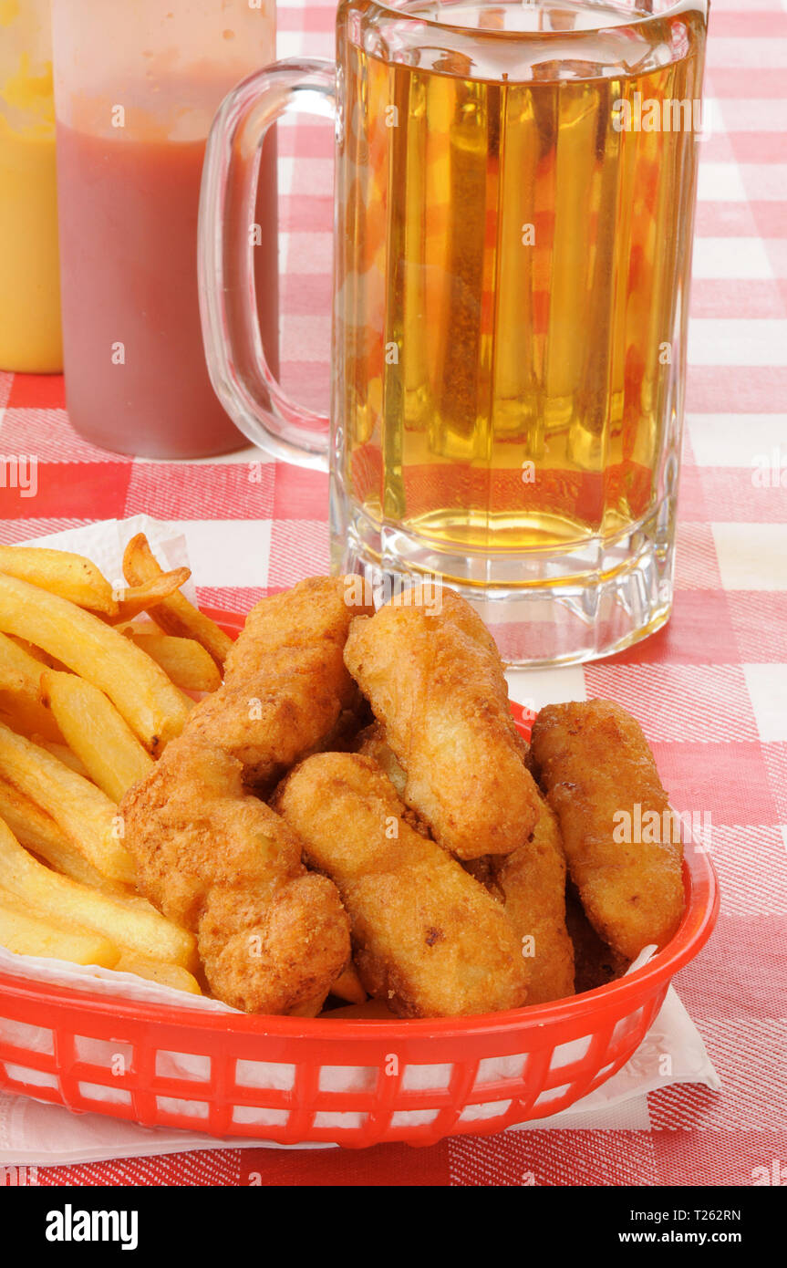 Beer battered chicken hi-res stock photography and images - Alamy