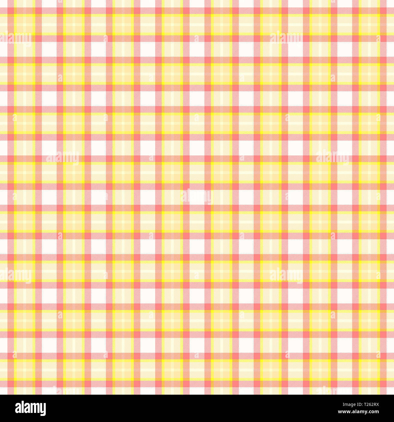 Seamless wall-paper plaid, cream-yellow. Bright tartan texture for ...