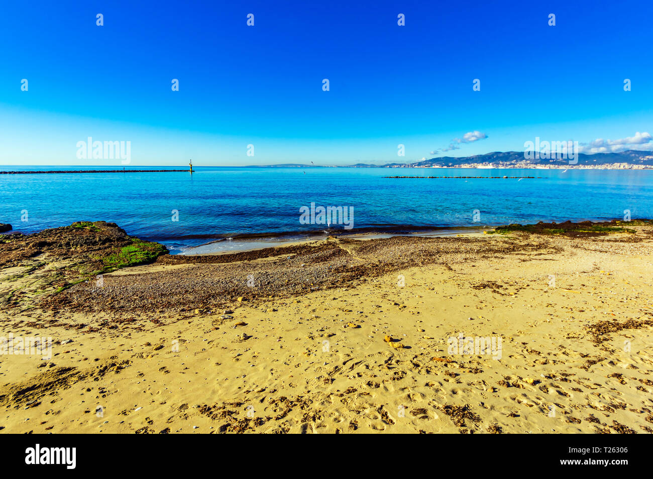 Portixol beach hi-res stock photography and images - Alamy