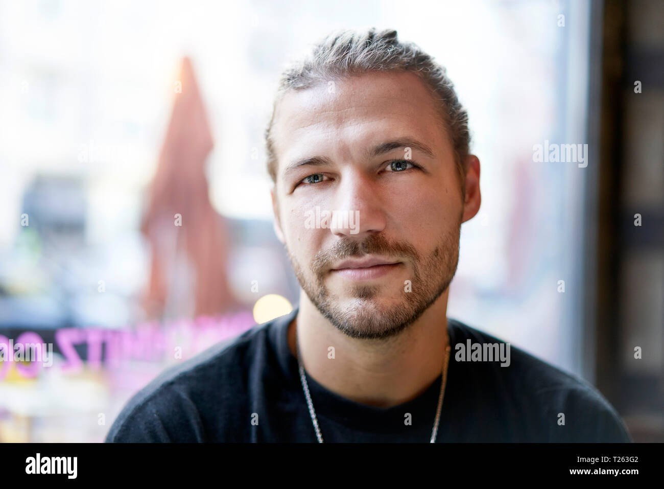 Bearded young man hi-res stock photography and images - Alamy