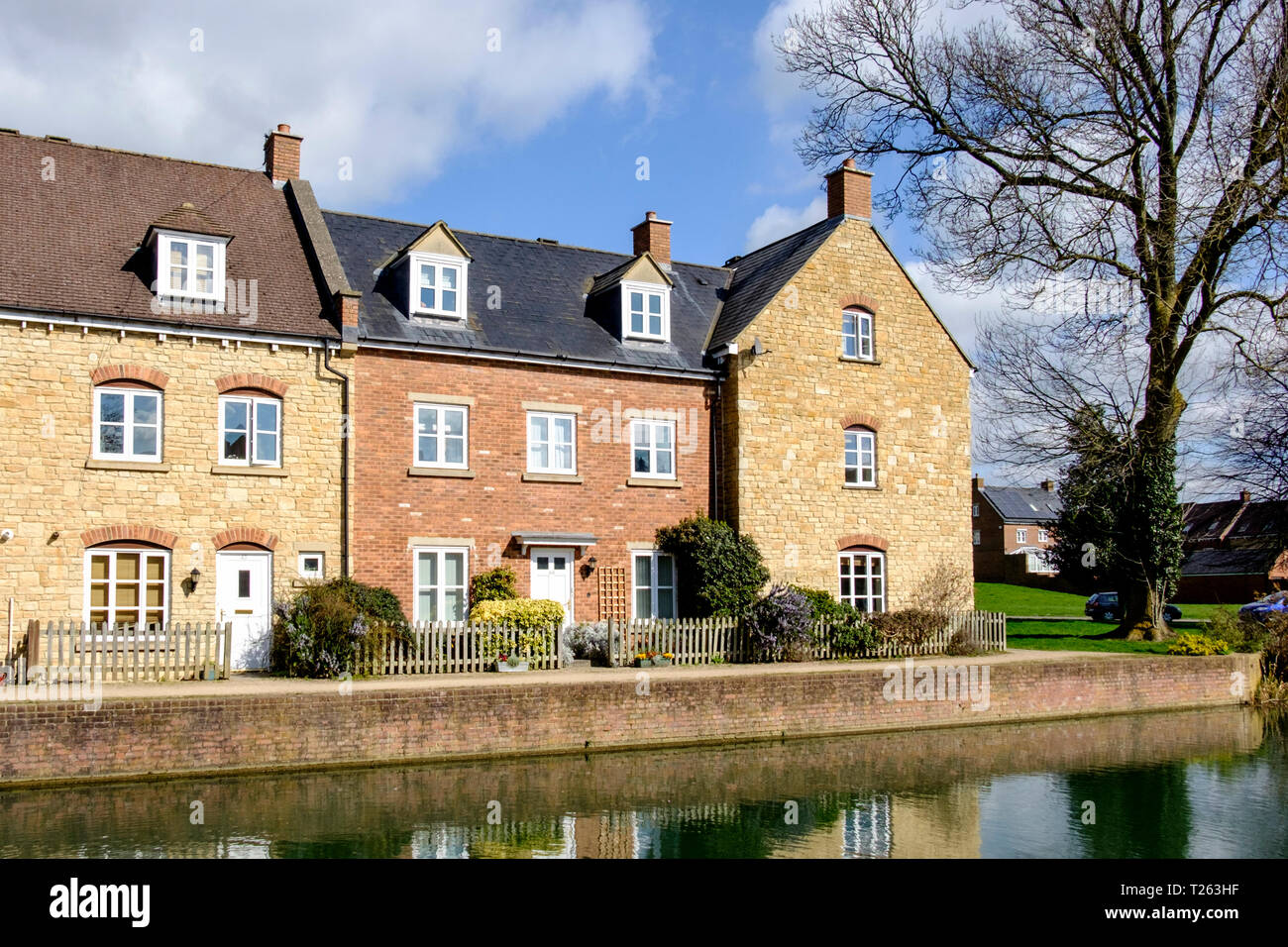 Along the Stroudwater Navigation, a canal near Stroud Glos. Ebley Wharf ...