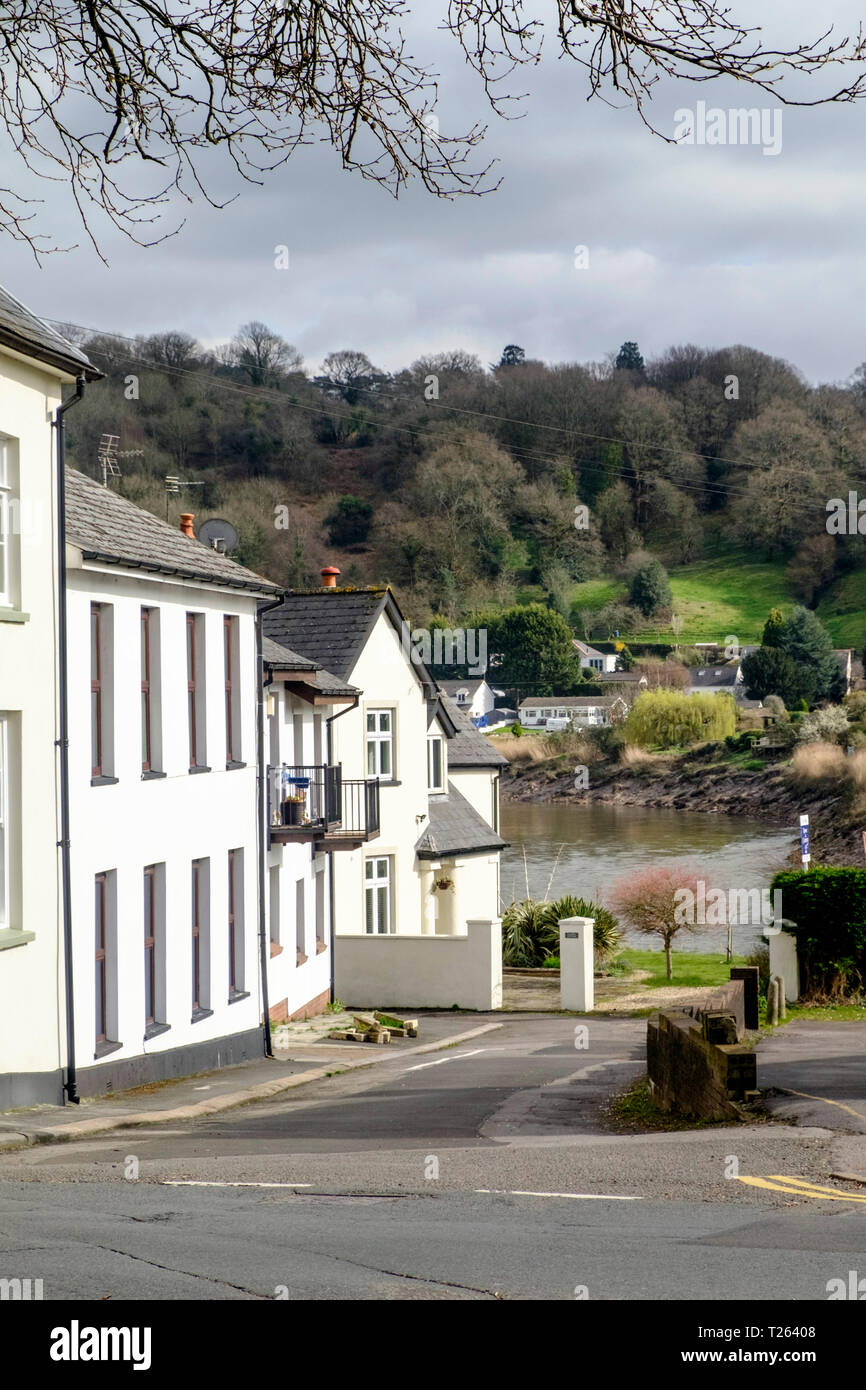 Caerleon, small town on the edge of the city of Newport, Gwent wales UK ...