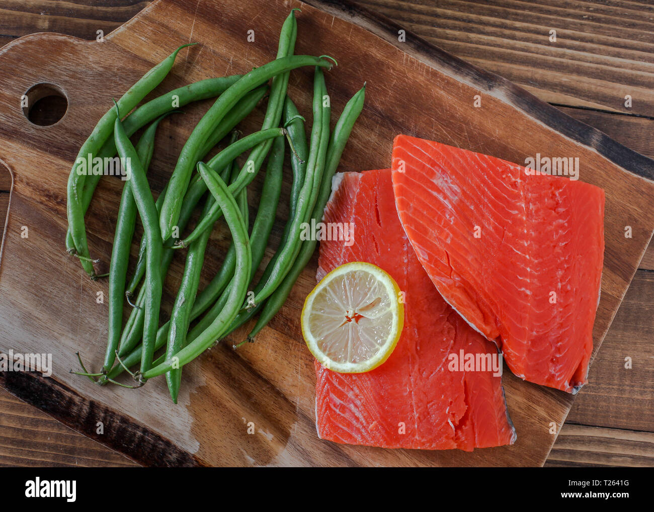 Sockeye salmon fillet hi-res stock photography and images - Alamy