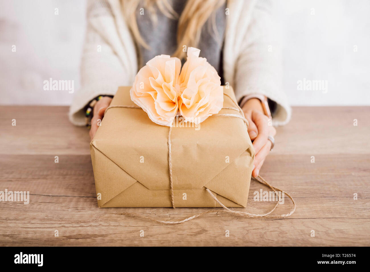 Wrapped gift hi-res stock photography and images - Alamy