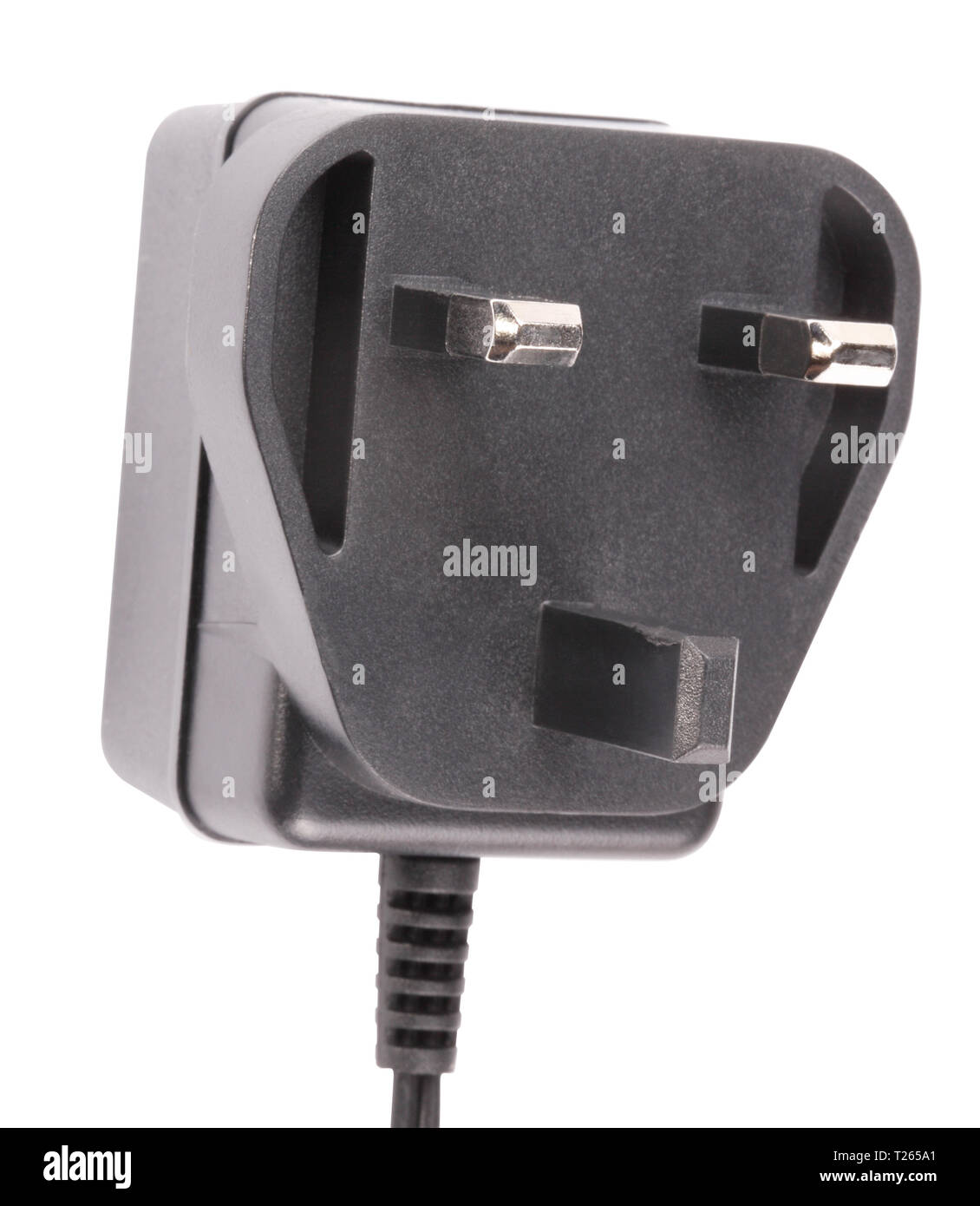 UK Outlet Plug with Cord Isolated Stock Photo - Alamy