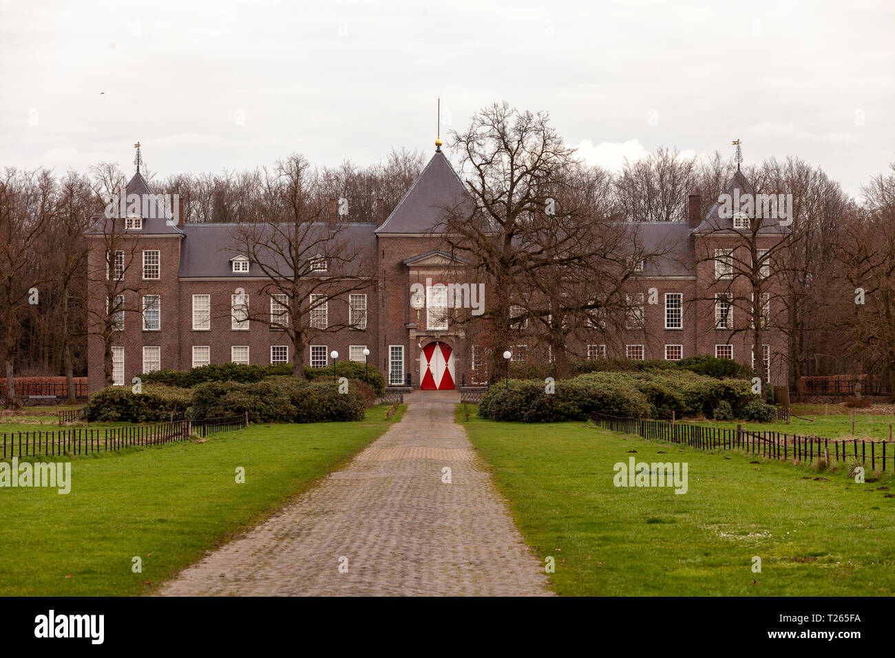 Heeze castle panoramic view,Netherlands Stock Photo - Alamy