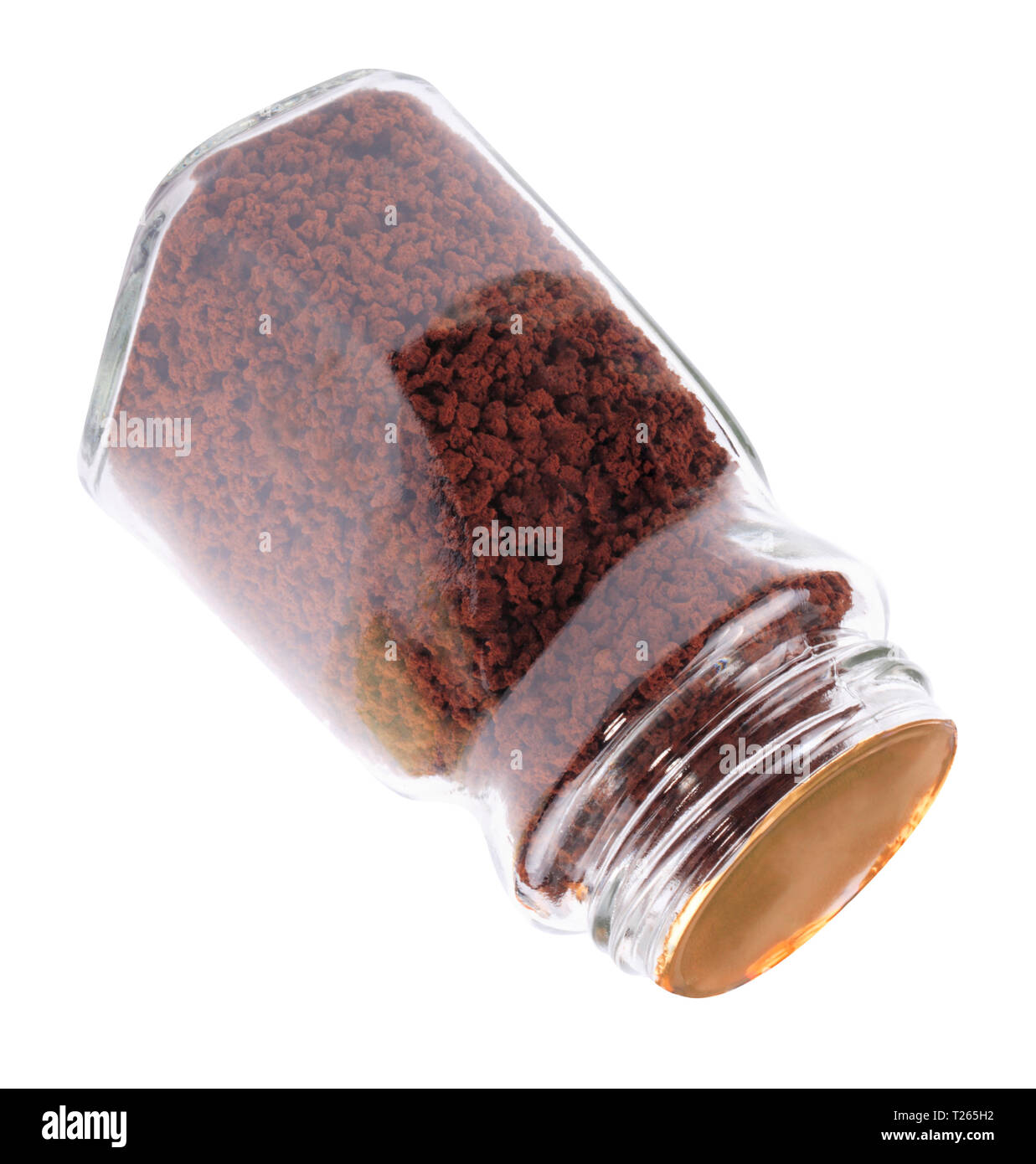 Jar of Instant Coffee Isolated Stock Photo - Alamy