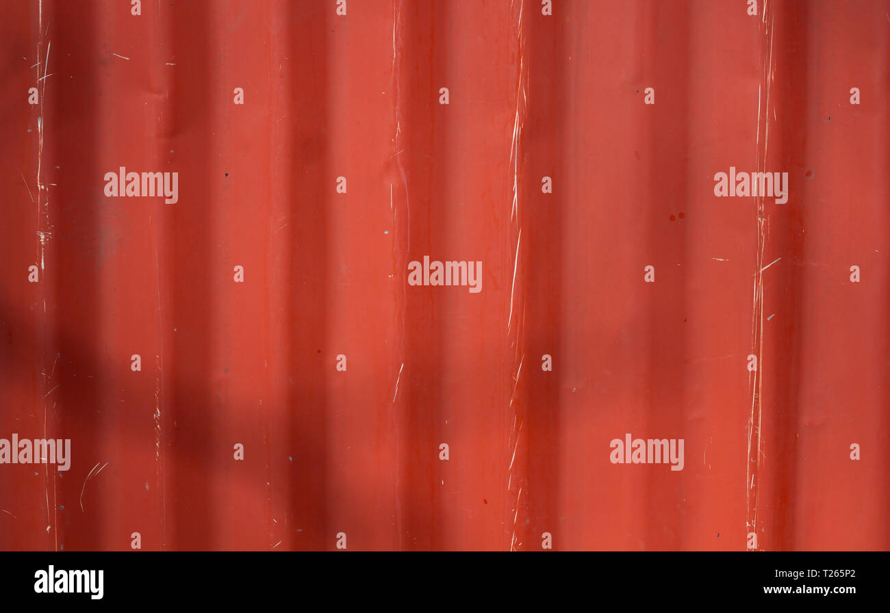 Red metal tile texture. The texture is red. Red wall Stock Photo - Alamy
