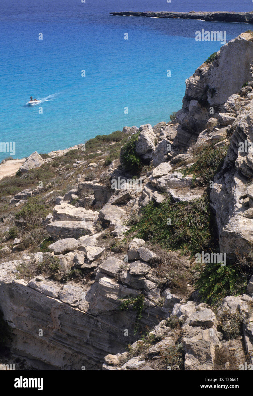favignana island, cala rossa, egadi islands, messina province, sicilia ...