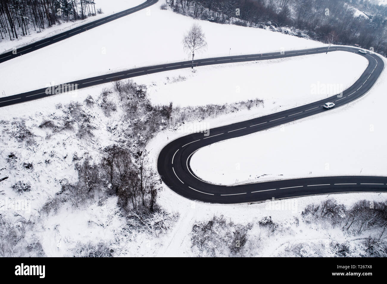 Wienerwald snow hi-res stock photography and images - Alamy