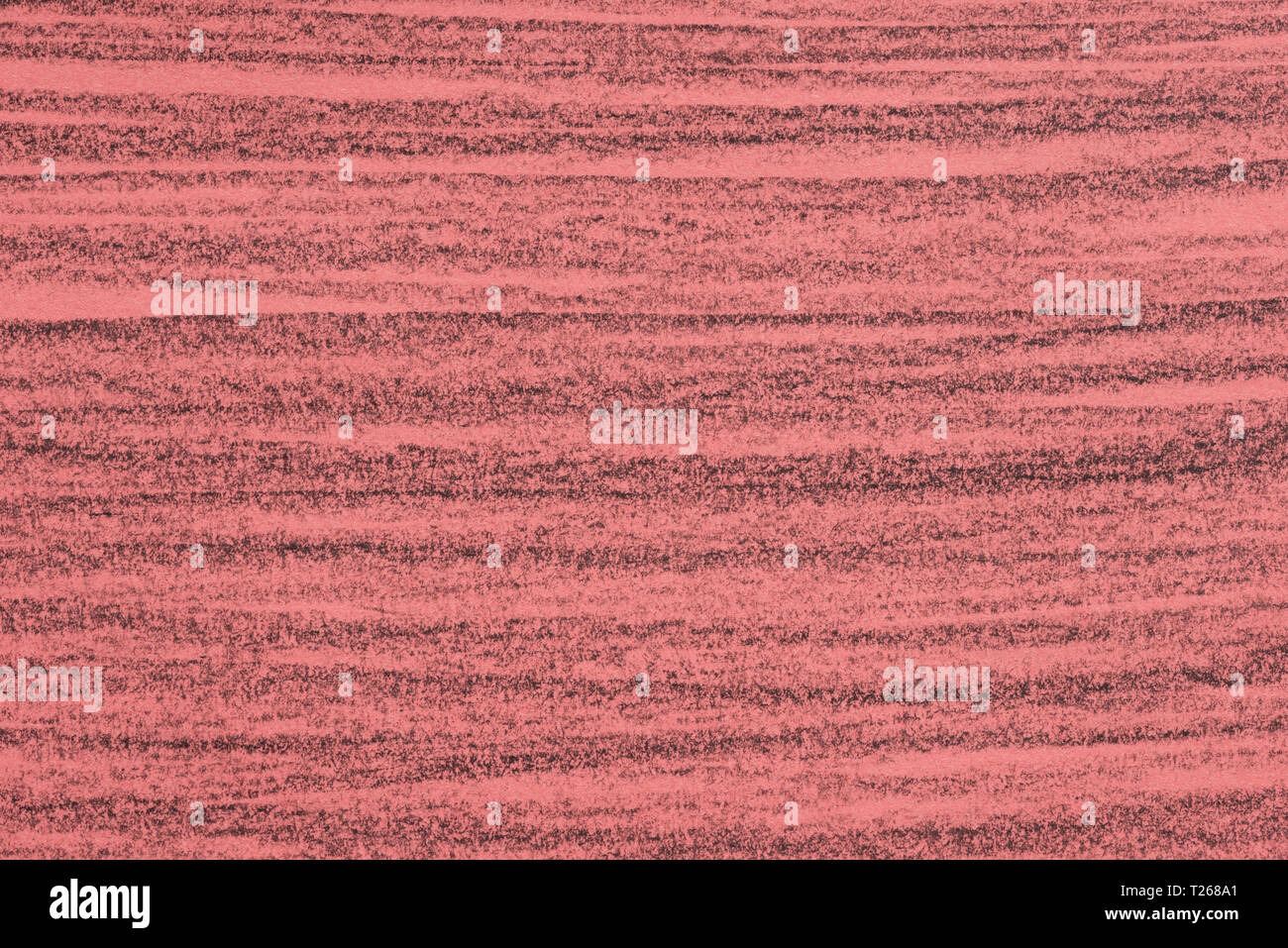black crayon lines on red color paper background texture Stock Photo ...