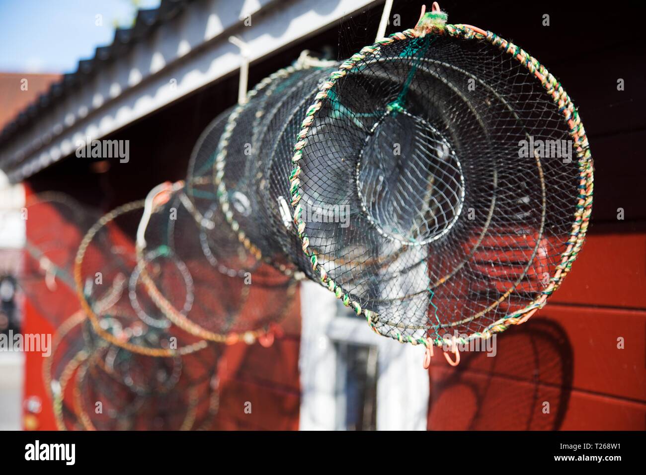 Crayfish cages hi-res stock photography and images - Alamy