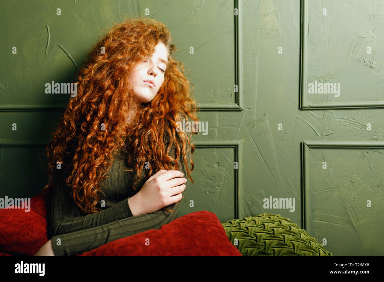 Urly hair hi-res stock photography and images - Alamy