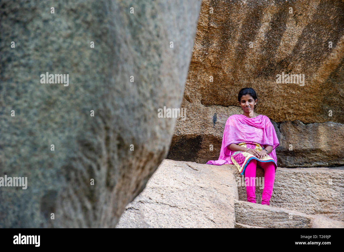 Pretty tamil girl hi-res stock photography and images - Alamy