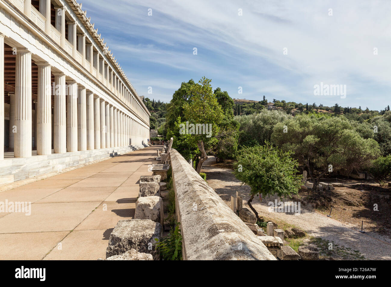 Stoa of attalos agora hi-res stock photography and images - Alamy