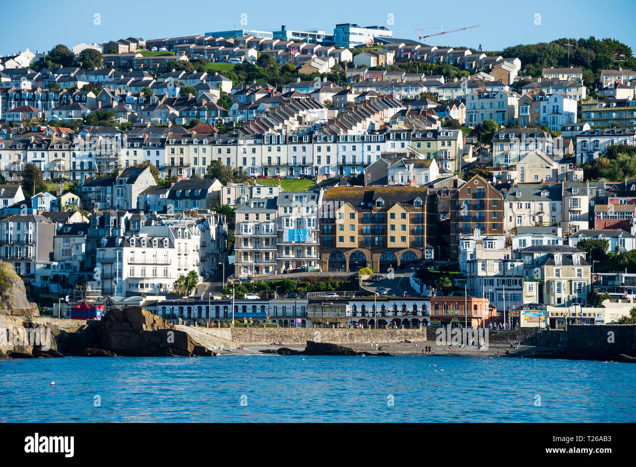 UK, England, Devon, Seafront of Ilfracombe Stock Photo - Alamy
