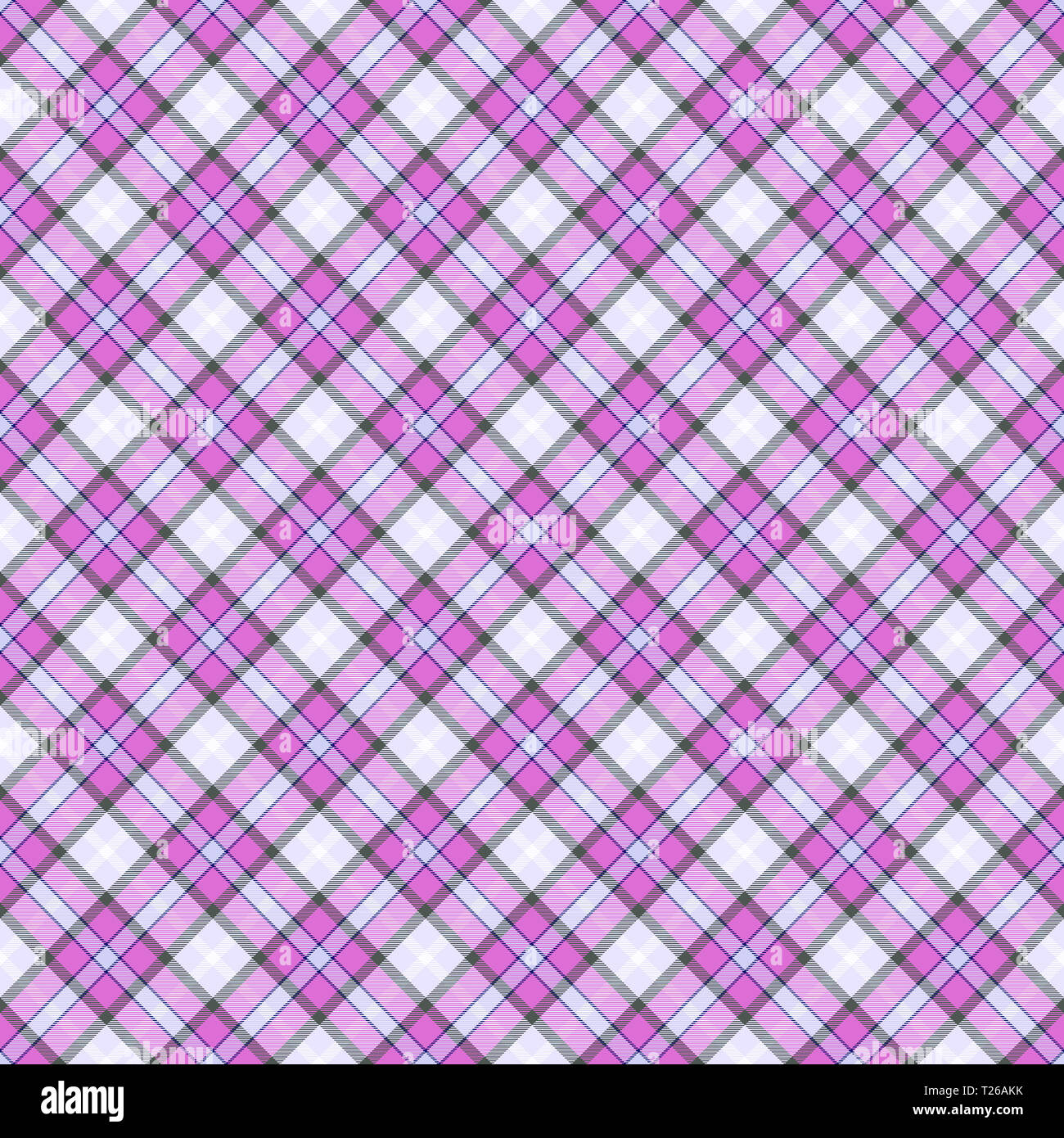 Purple Plaid Pattern