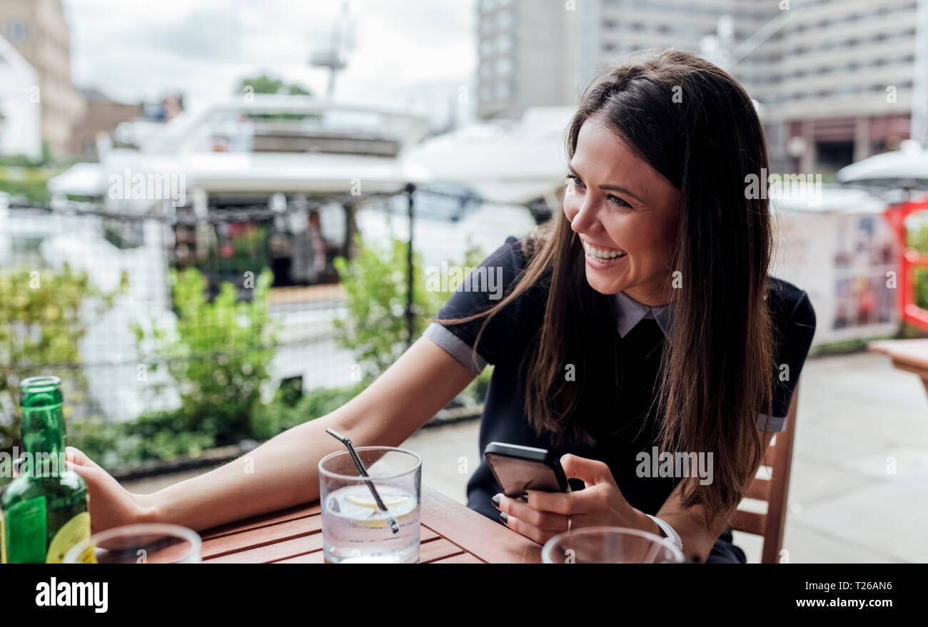 Drink on a terrace hi-res stock photography and images - Alamy