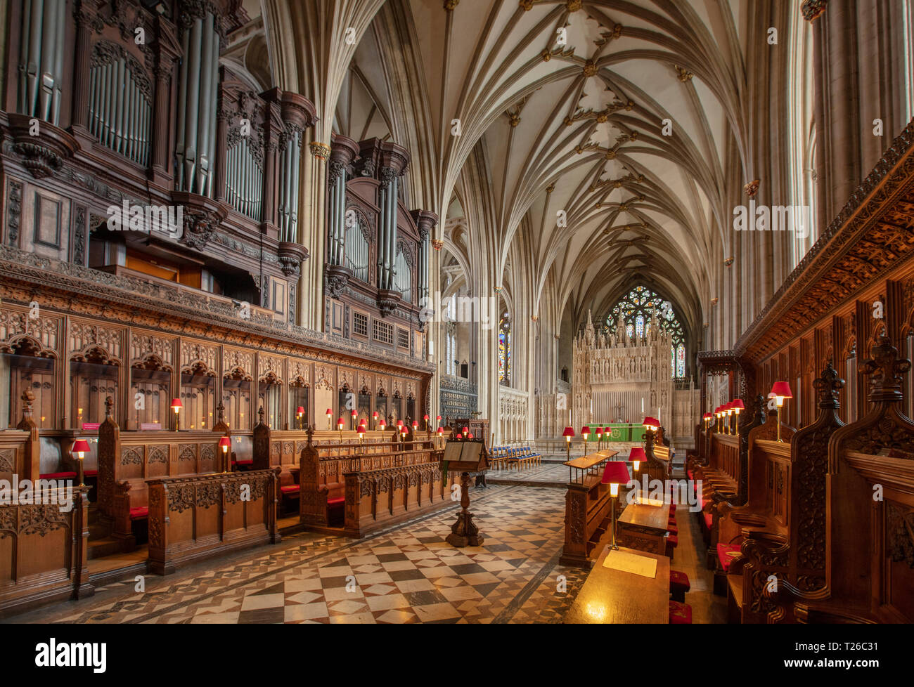 Bristol cathedral choir hi-res stock photography and images - Alamy