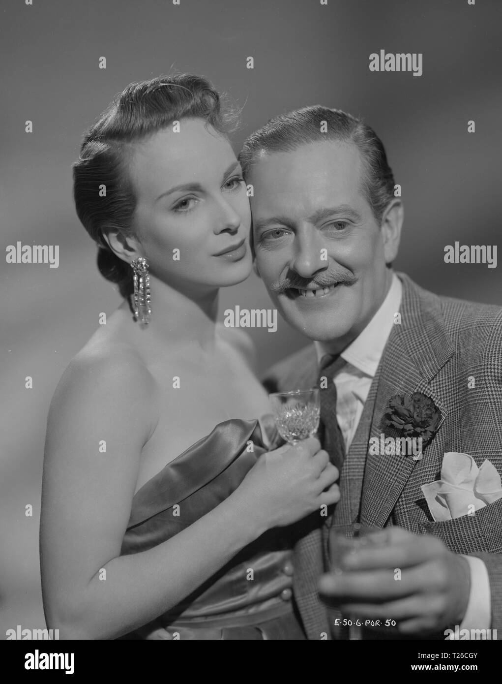 Young Wives Tale (1951) Joan Greenwood, Guy Middleton, Date: 1951 Stock ...