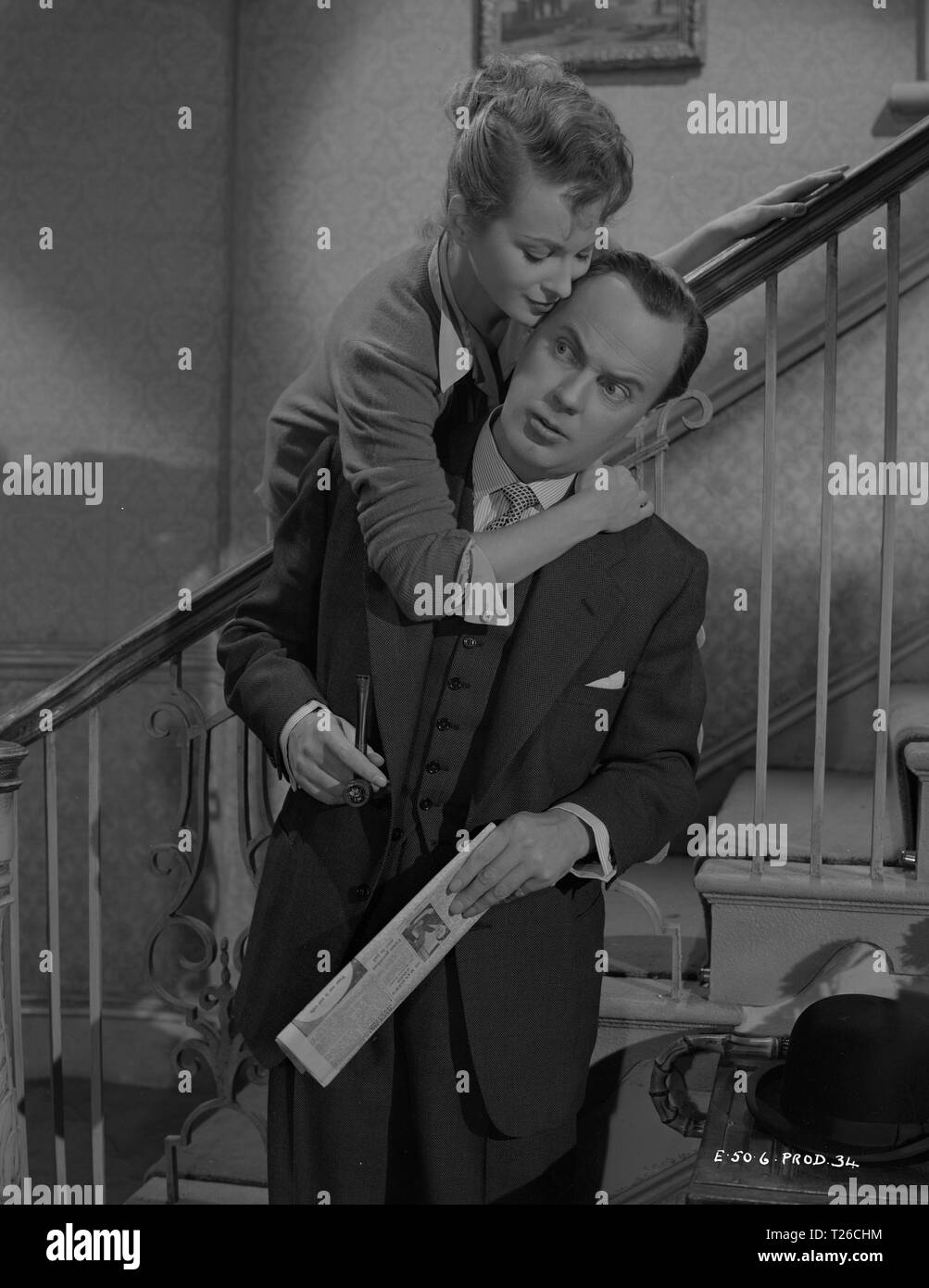 Young Wives Tale (1951) Joan Greenwood, Derek Farr, Date: 1951 Stock ...