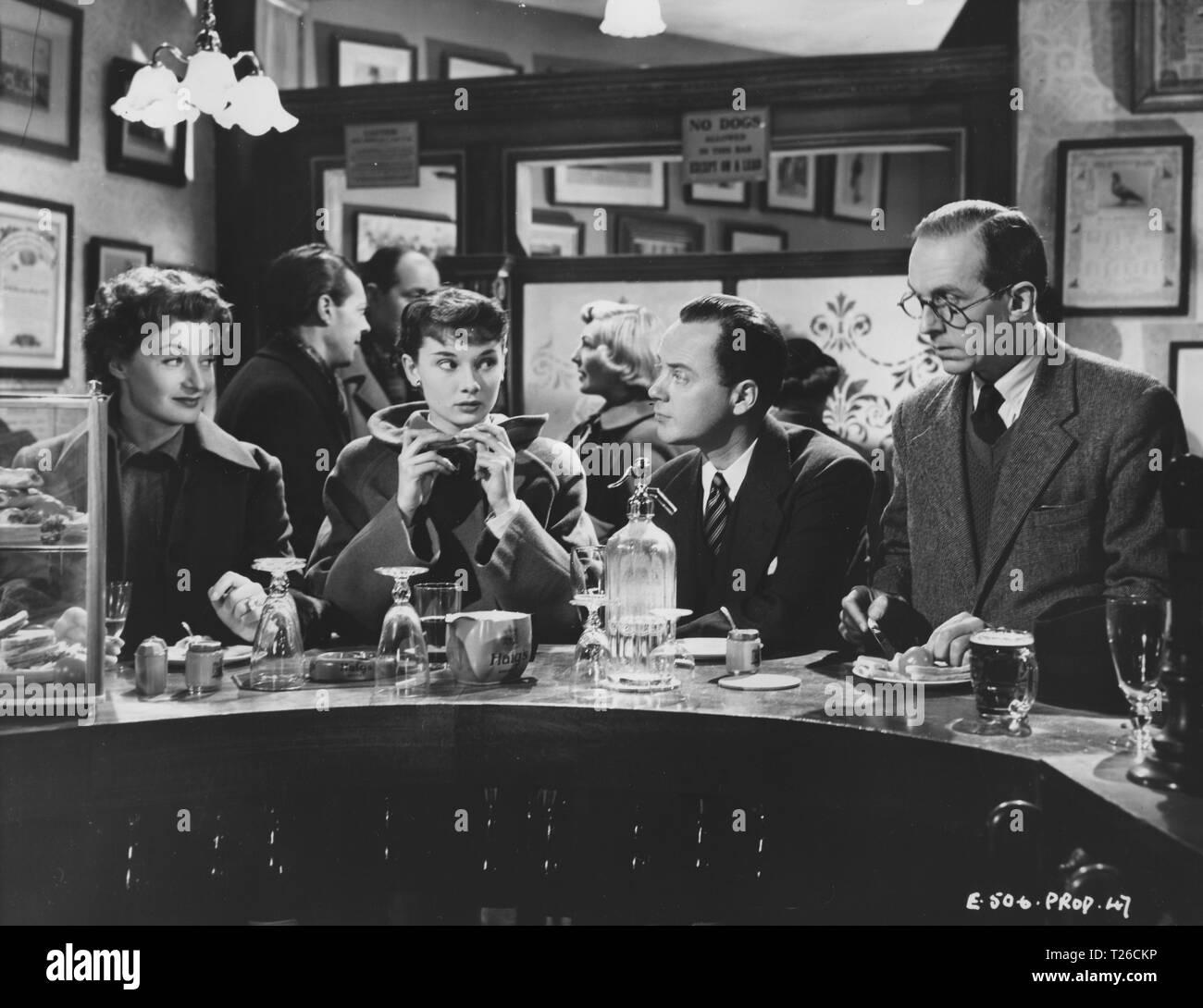 Young Wives Tale (1951) Helen Cherry, Audrey Hepburn, Derek Farr, Date ...