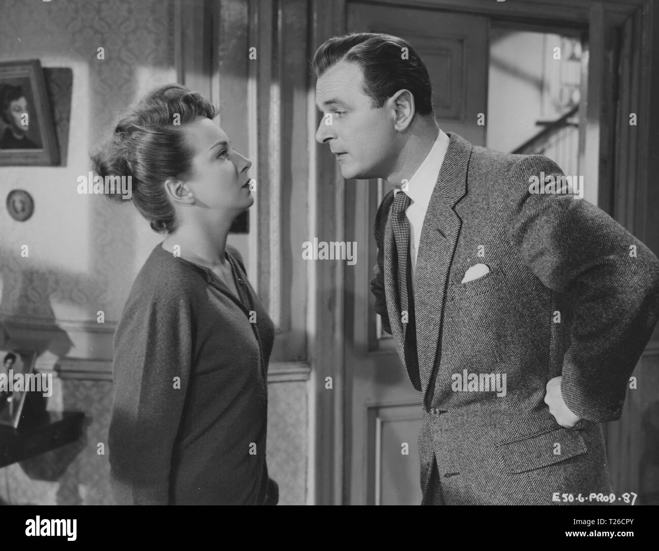 Young Wives Tale (1951) Joan Greenwood, Nigel Patrick, Date: 1951 Stock ...