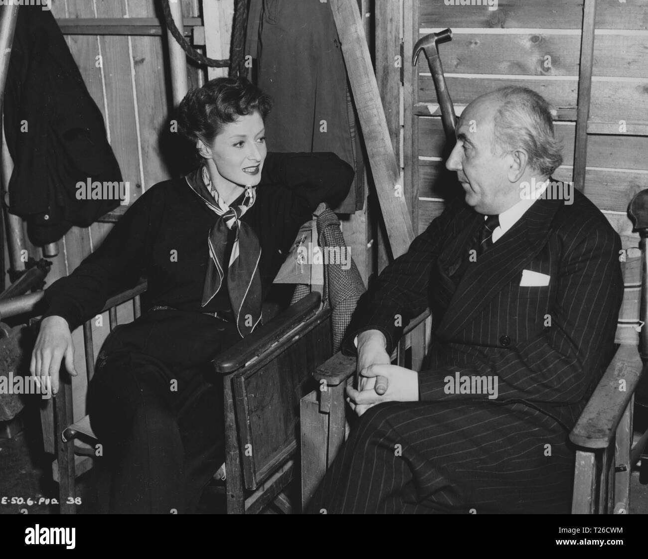 Young Wives Tale (1951) Helen Cherry, Film Producer Victor Skutezky ...