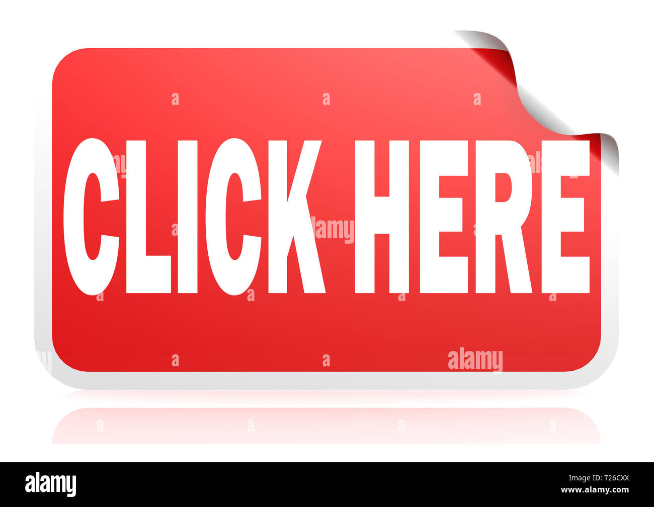 Sticker cursor Cut Out Stock Images & Pictures - Alamy