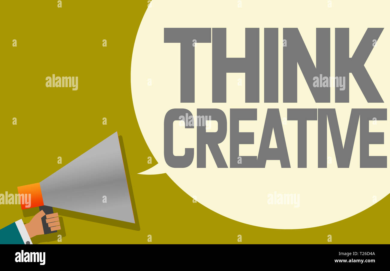 Thought bubble creative thinking hi-res stock photography and images ...
