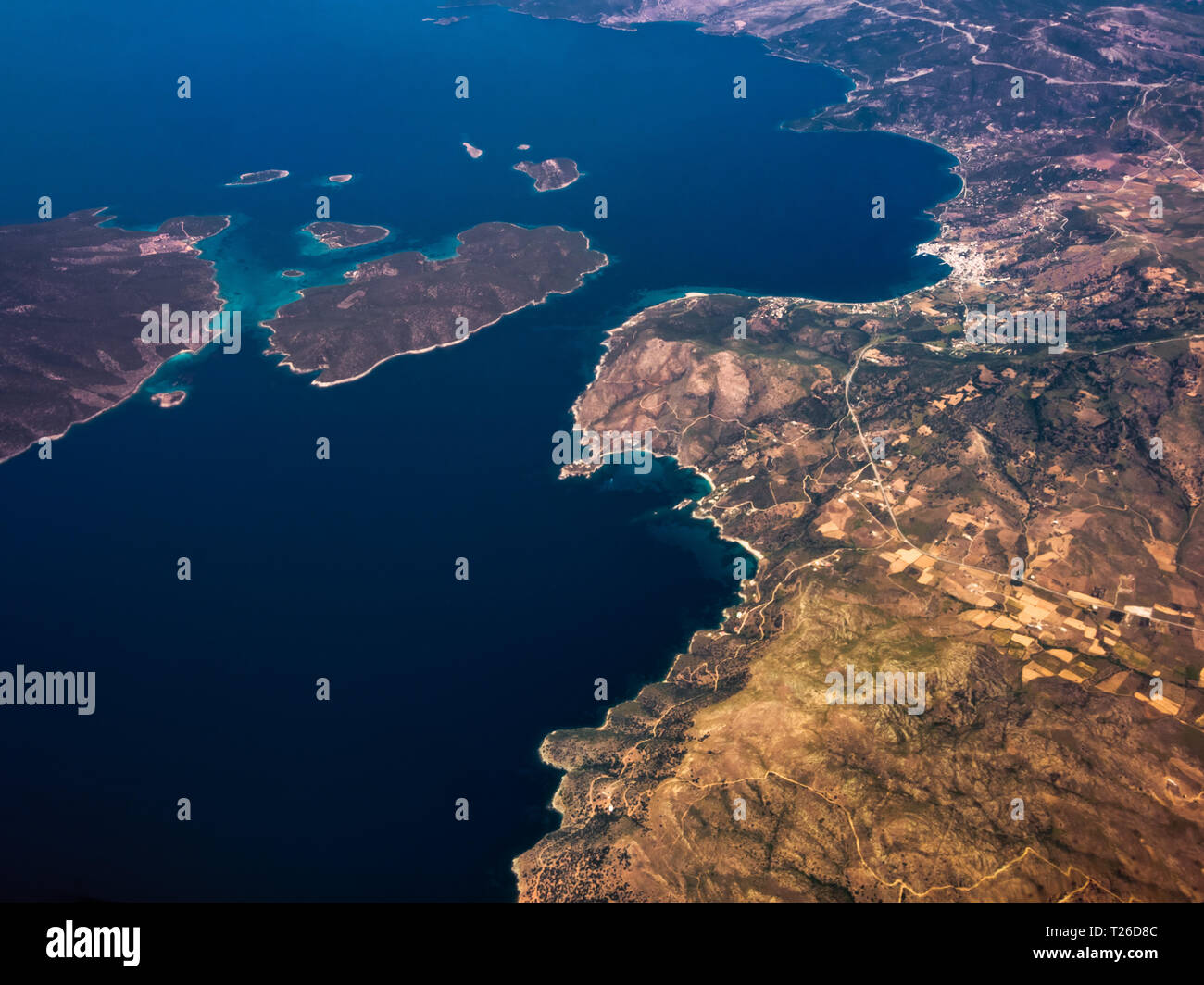 Shot from airplane hi-res stock photography and images - Alamy
