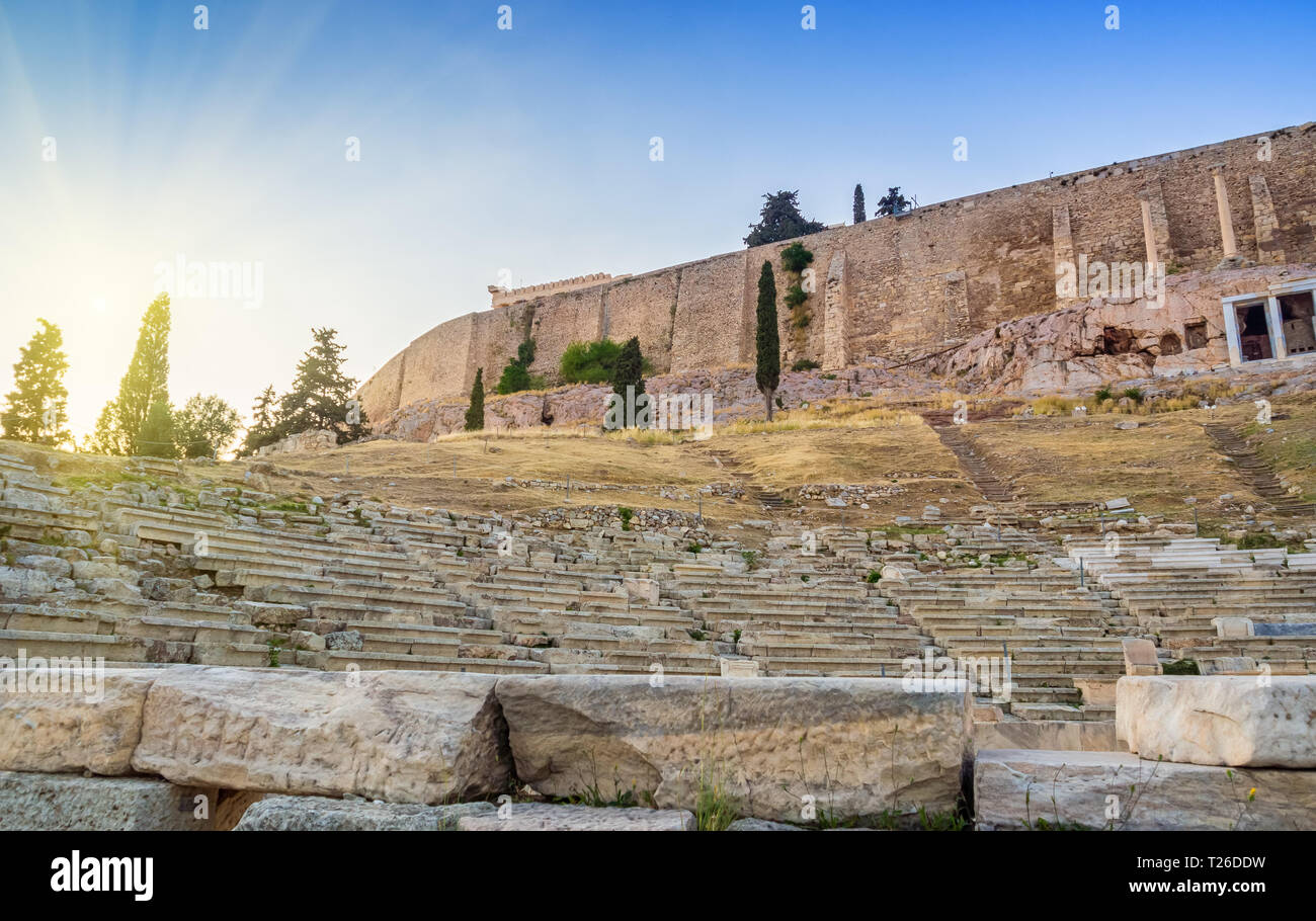 Acropolis walls hi-res stock photography and images - Alamy