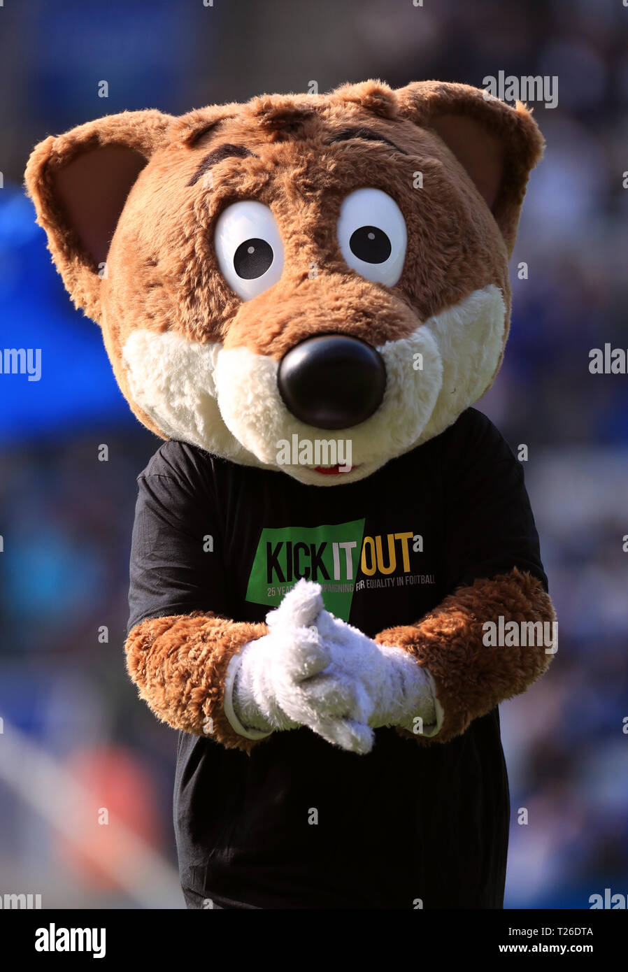 Leicester city mascot hi-res stock photography and images - Alamy