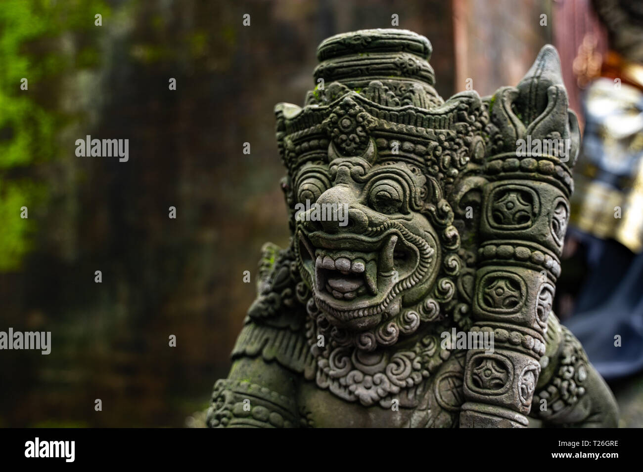 Traditional balinese demon statue Stock Photo - Alamy