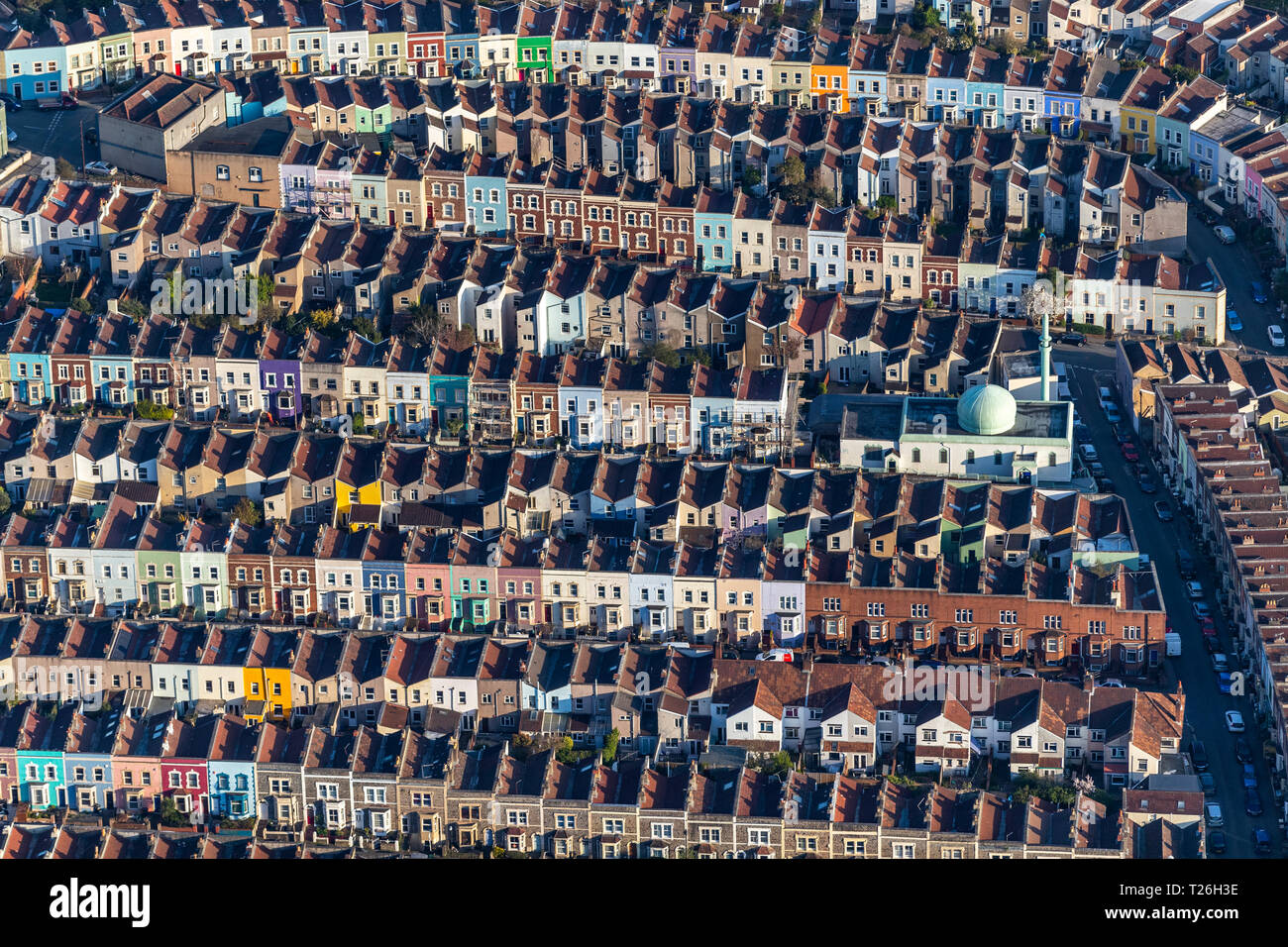 Mosque and living houses hi-res stock photography and images - Alamy